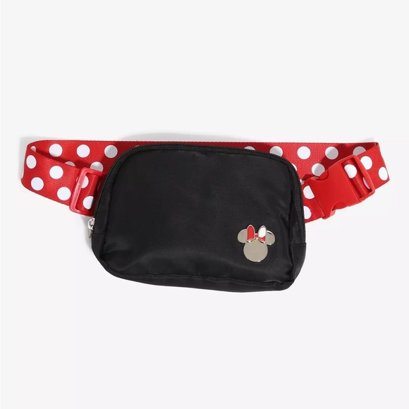 Disney | Bags | Disney Minnie Mouse Polka Dot Belt Bag | Poshmark